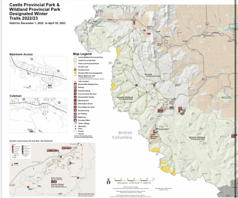 CrowSnow Riders - Trails